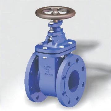 DIN-Compliant Non-Rising Stem Gate Valve, Short Type, F4 Cast Iron ...