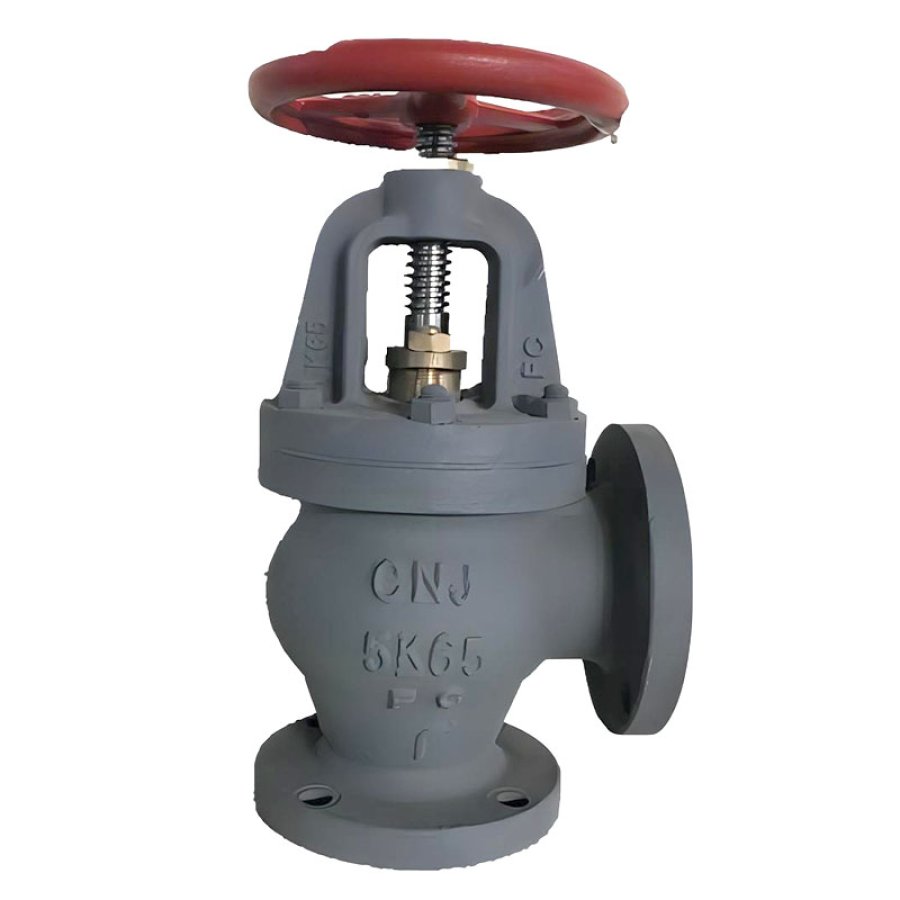 JIS F7378 16K Marine Cast Iron Screw Down Check Angle Valve - High ...