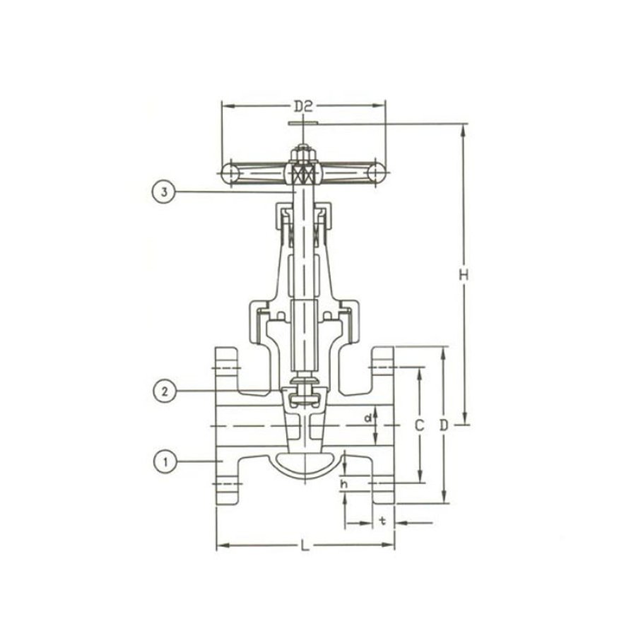JIS F7367 5K Marine Cast Bronze Gate Valve | Reliable Flow Control for ...