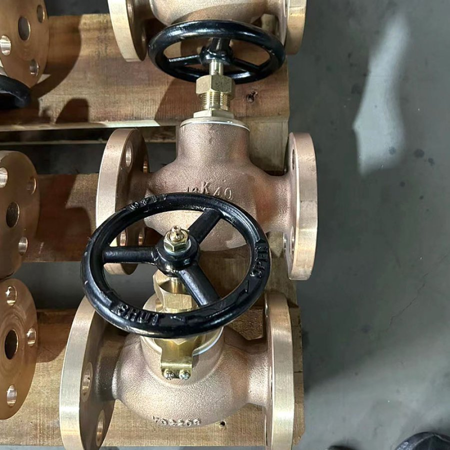 JIS F7303 16K Marine Cast Bronze Globe Valve | High-Quality Maritime ...